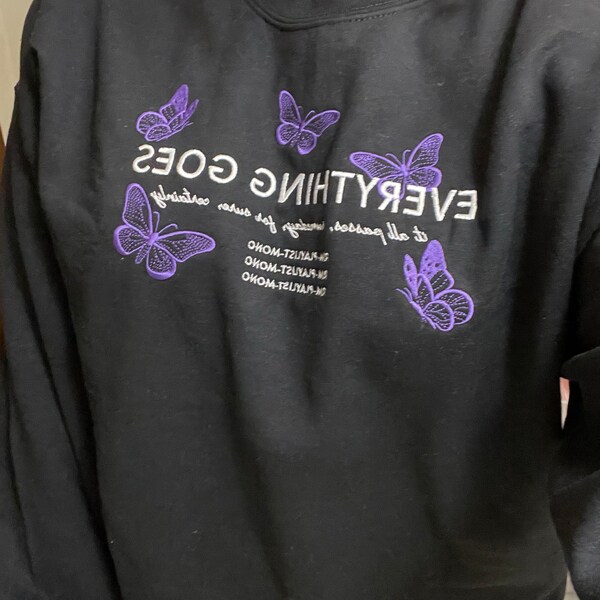 Carat Club Lightstick Seventeen Embroidered Hoodie, Kpop Merch, Svt ...