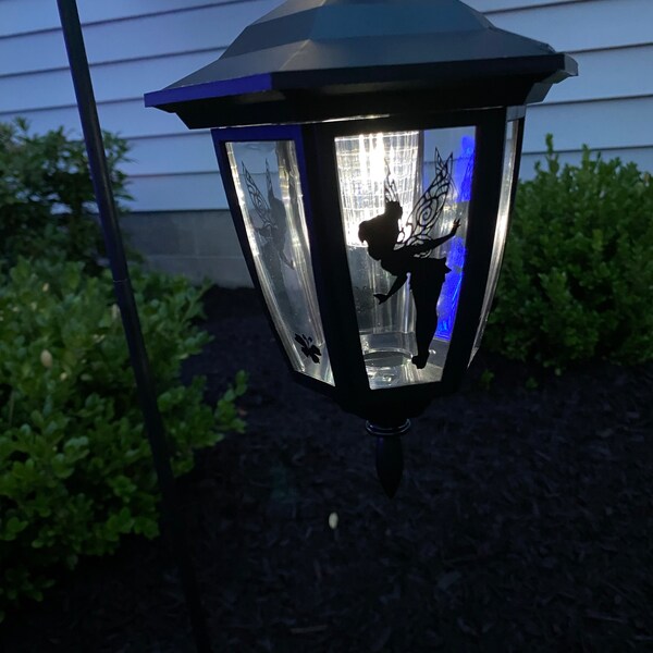 Disney Themed Tinkerbell Outdoor Solar Lantern - Style 1 - Etsy