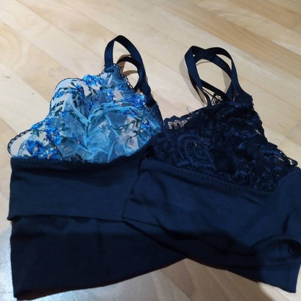 Organic Cotton Lingerie Set- Bralette & Panty, Bio Lingerie, Ethical ...