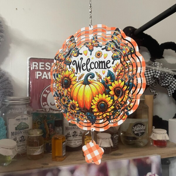 Welcome Wind Spinner Designs, Wind Spinner PNG, Summer Wind Spinner ...