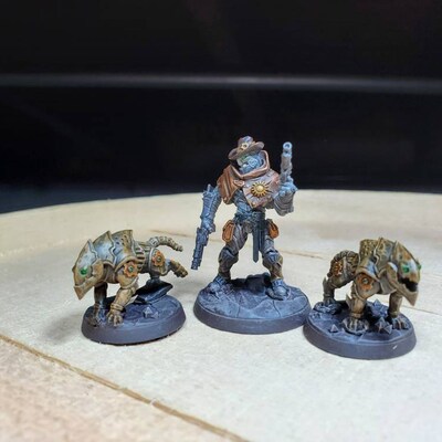 Sylvan Elf Knight V2 3D Printed Resin Miniature Tabletop - Etsy