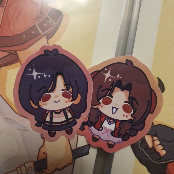 OMORI Silly Character Sticker Skrunkly OMORI, Aubrey, Kel, Hero, Mari ...