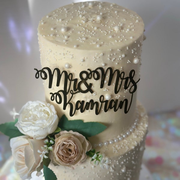 Personalised Custom Card Cake Topper L Happy Birthday L Anniversary L ...