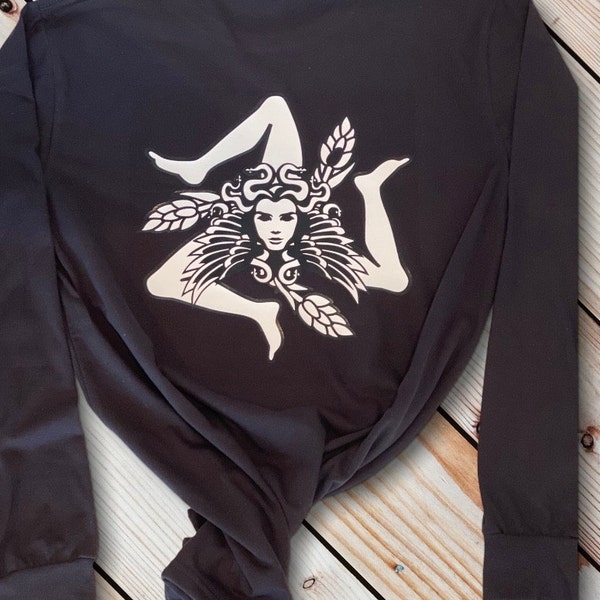 10 Medusa Trinacria Sicilian Flag Designs Digital Files Svg Dxf Vector ...