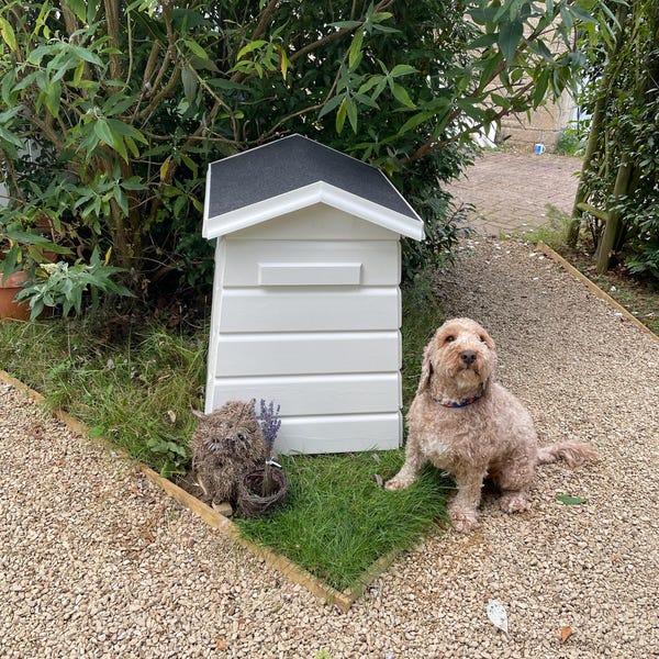 Garden Storage Box, Parcel Box, Rustic, Bee Hive Style, Decorative ...
