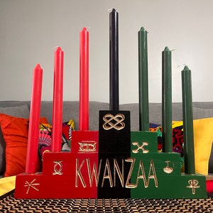 Kwanzaa Kinara Celebration Set 13 Piece - Etsy