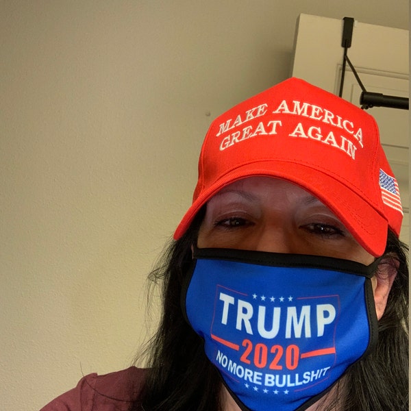 President Donald Trump 2020 Hat USA Flag Make America Great Again ...