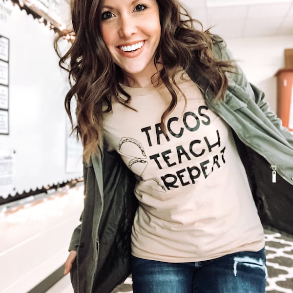 THE RACHAEL, Teacher Smiley Shirt, Smiley Shirt, Happy Face Teacher ...