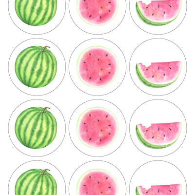 2.5 Circle Template, Multipurpose Labels Template, SVG, Canva, DXF, Ms ...