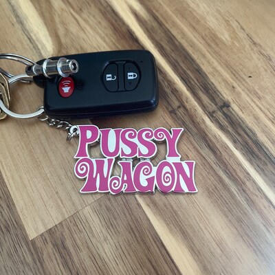 Pussy Wagon Keychain Kill Bill Movie Item Replica Keychain Quentin ...