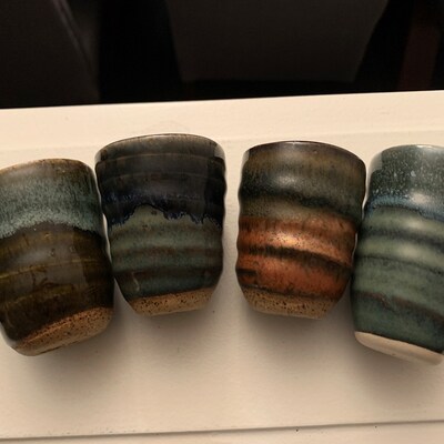 Ceramic Shot Glass, Wheel Thrown - Etsy