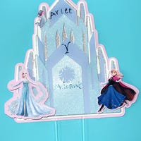 Frozen Castle SVG File for Cake Topper or Party Decorations | Arendelle ...