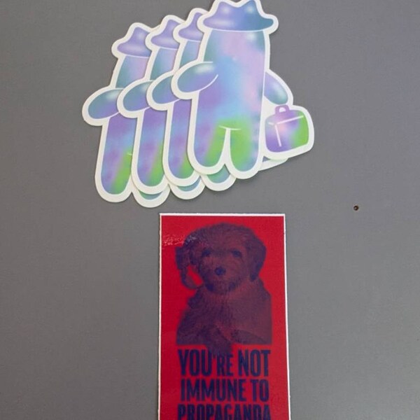 Bubble Buddy Clear Sticker – Waterproof Spongebob Sticker - Clear ...