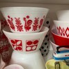Like New Complete Set of Pyrex Cinderella Spring Blossom Mixing Bowls ...