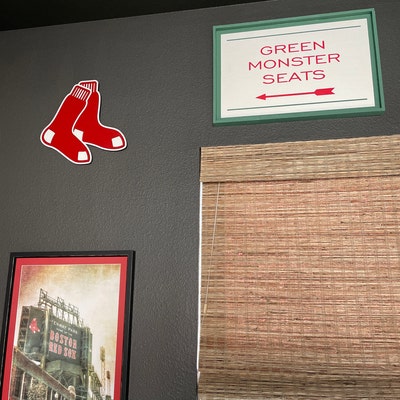 Boston Red Sox Fenway Park Custom Hand Painted Green Monster Concourse ...