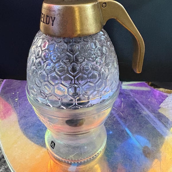 Thomas Davidson Blue Opalescent Pearline Glass Richelieu Posy Basket ...