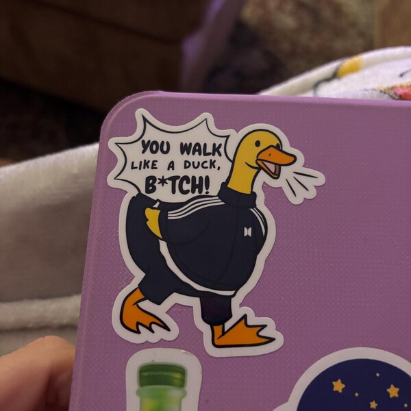 RM Rpwp Sticker, You Walk Like a Duck B*tch, Groin Vinyl Stickers ...