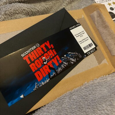 Personalised Musical Theatre Ticket, Show, Theatre, Musical ...