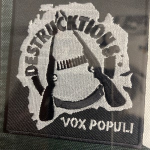 CONFUSE Back Patch 2 Design - Etsy