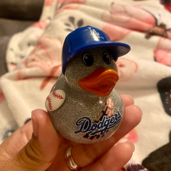 TORONTO BLUE JAYS Rubber Duck Gift Baseball Bedazzled Collectible Duck ...