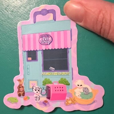 Polly Pocket Craft Room Print Knitting Embroidery Painting Polly Pocket ...