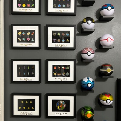 Complete 18 Gym Badges Paldea Scarlet & Violet Exclusively - Etsy