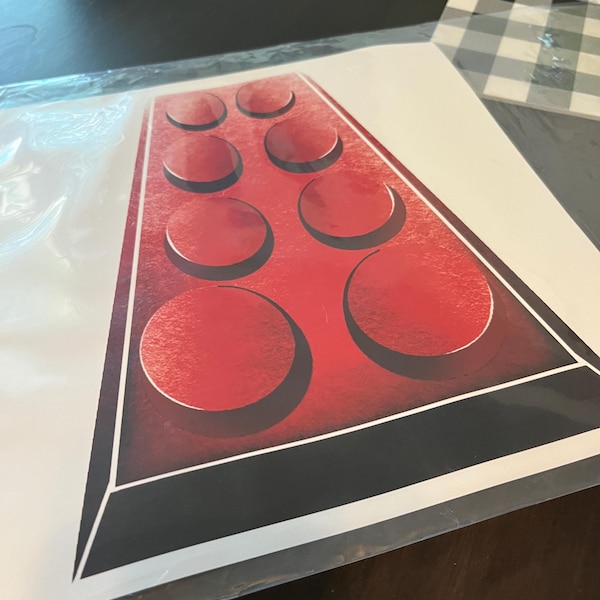 Defender Abstract Arcade Art, Retro 80s & 90s Video Pixel Wall Decor ...