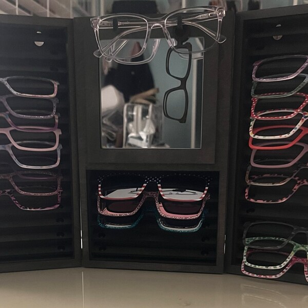 Pair Eyewear Topper Vertical Storage Display Holds 20 Toppers - Etsy