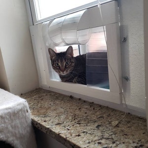 18 Inch Deluxe KP Cat Window Patio-catio-solarium small - Etsy