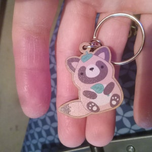 Bubble Tea Red Panda Enamel Keychain. Cute Red Panda Drinking - Etsy