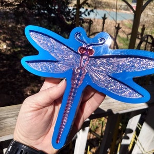Dragonfly 3D Silicone Mold Shiny Mould for Resin and Concrete Crafting ...