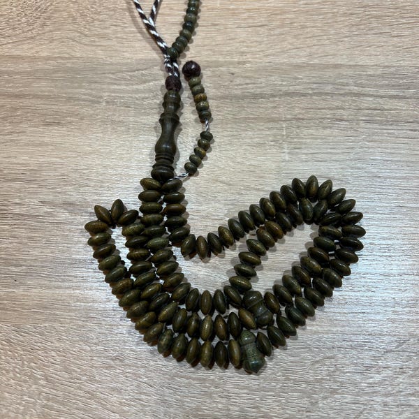 Iron Wood Shadhili Tasbih Subha Prayer Beads Misbaha - Etsy