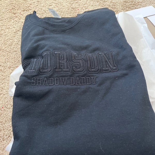 Xaden Riorson Shadow Daddy Embroidered Sweatshirt, Fourth Wing Reading ...