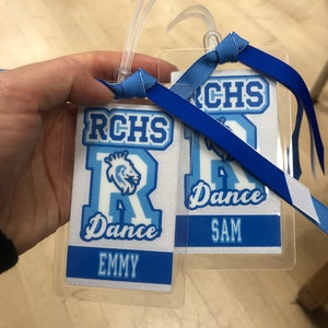 Personalized Cheer Bag Tags Cheer Gifts Cheerleading Bag - Etsy