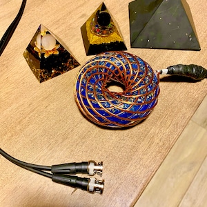 Orgone Scalar/torsion Fields Generator Abha Rodin Vortex Coil 24 Turns ...