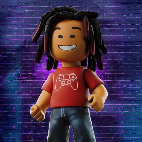 Custom Portrait Video Game Posters | Digital Item | Video Game Drawing ...