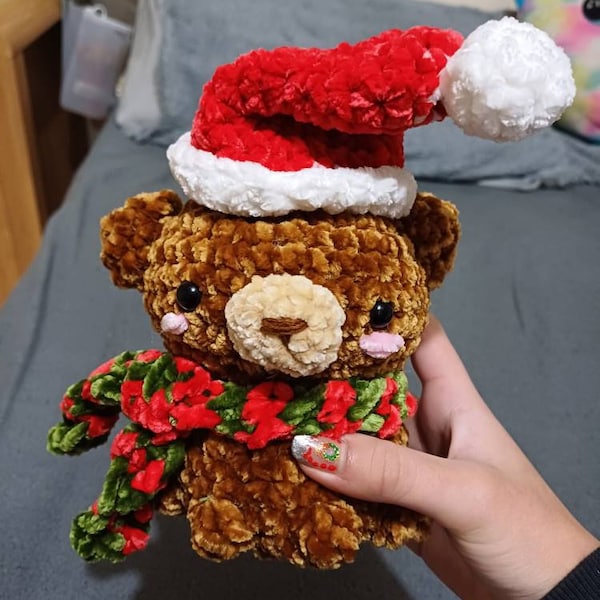 Crochet Christmas Bears 2 in 1 PDF PATTERN (christmas Crochet Pattern ...