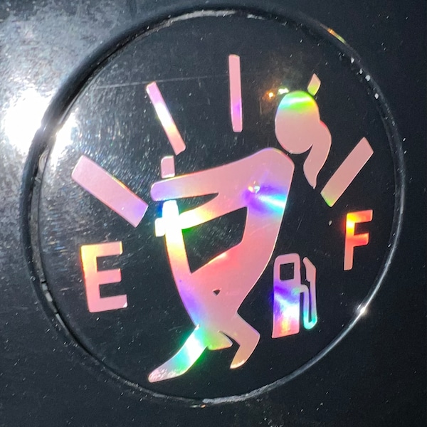 Gas Tank Girl Decal: Funny Car Sticker - Etsy