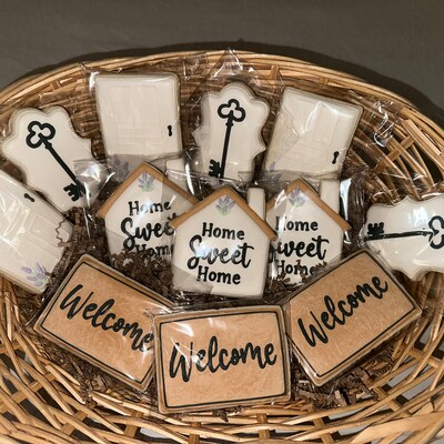 He or She Fall Gender Reveal Cookies - Etsy