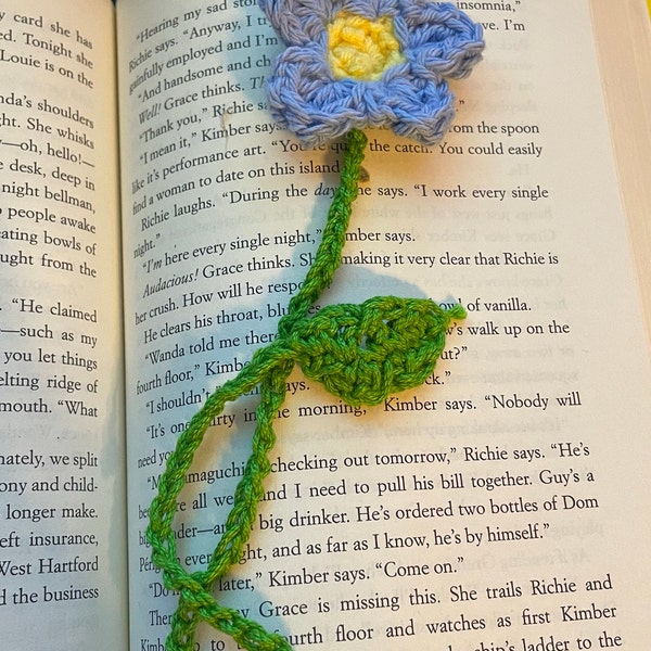 Daisy Lavender and Flower Crochet Bookmark PDF Pattern Bundle - Etsy