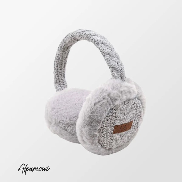 Warm Adjustable Ear Muffs for Women | Luxurious Faux Fur Earmuffs ...