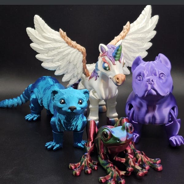 3d Printed Mermaid/ Articulated Mermaid / Sensory Item - Etsy