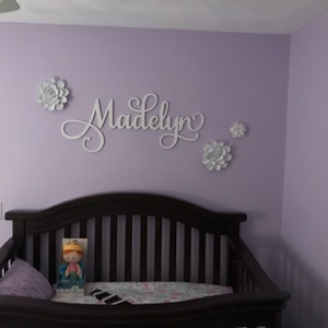 Nursery Name Sign Personalized Wood Name Cutout Wood Name | Etsy