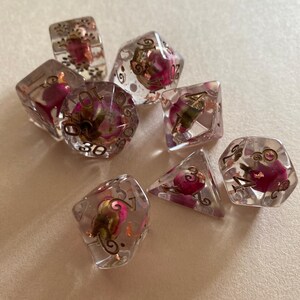 Wheat Dnd Dice Set Polyhedral Dice D&D Dice Dungeons and | Etsy