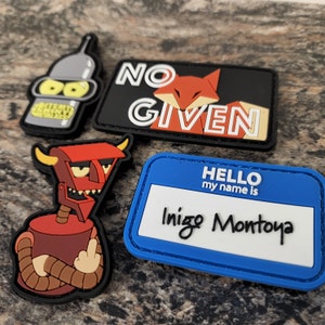 Robot Devil Beelzebot Futurama PVC Morale Patch - Etsy