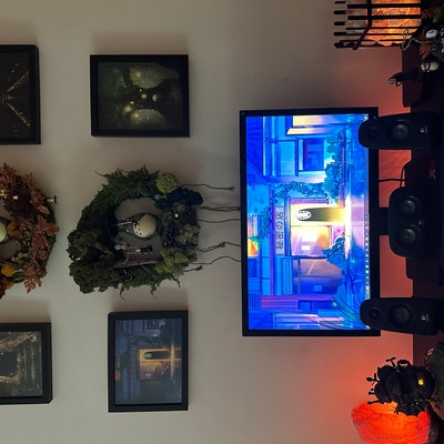 Disney's Elsa Frozen II LED String Light Shadowbox - Etsy