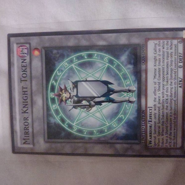 Custom Orica Card Orichalcos Mirror Knight Token! - Etsy