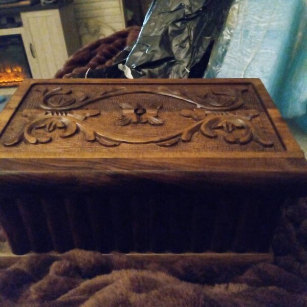 Puzzle Box With Secret Key Wooden Puzzle Box Walnut Custom Secret Lock ...