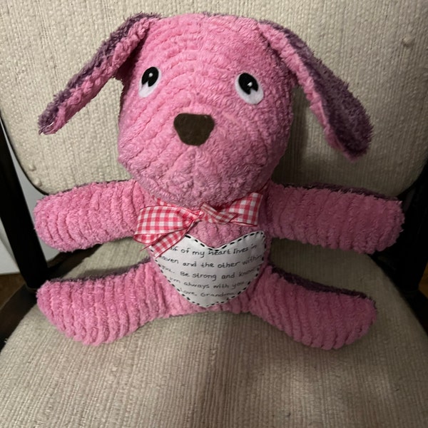 Memory Dog/puppy/stuffed Animal/custom Made/from Shirt/in Memory Of ...