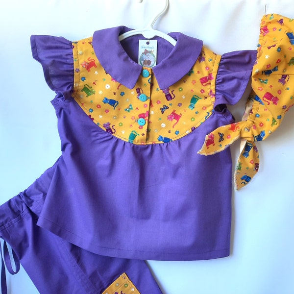 Girl Baby Girl Blouse Pattern, Girls Top Pattern, Woven Top Pattern ...